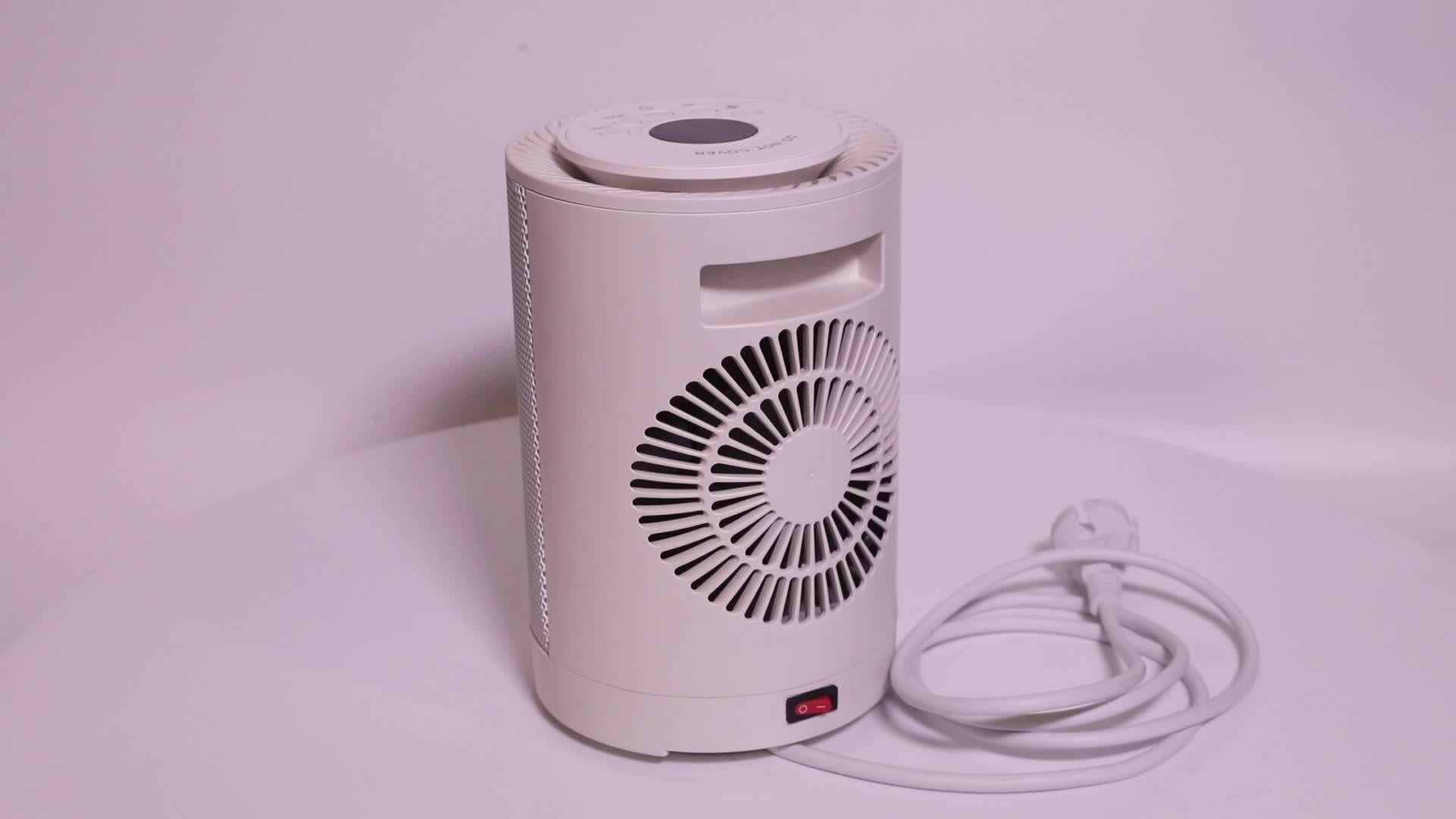 Ghk Round Unique Design Personal Ptc Heater Mini Led Electric Ceramic ...