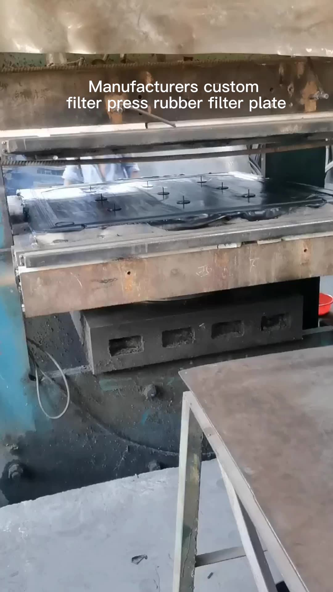 High Pressure Rubber Membrane Filter Plate For Diaphragm Filter Press ...