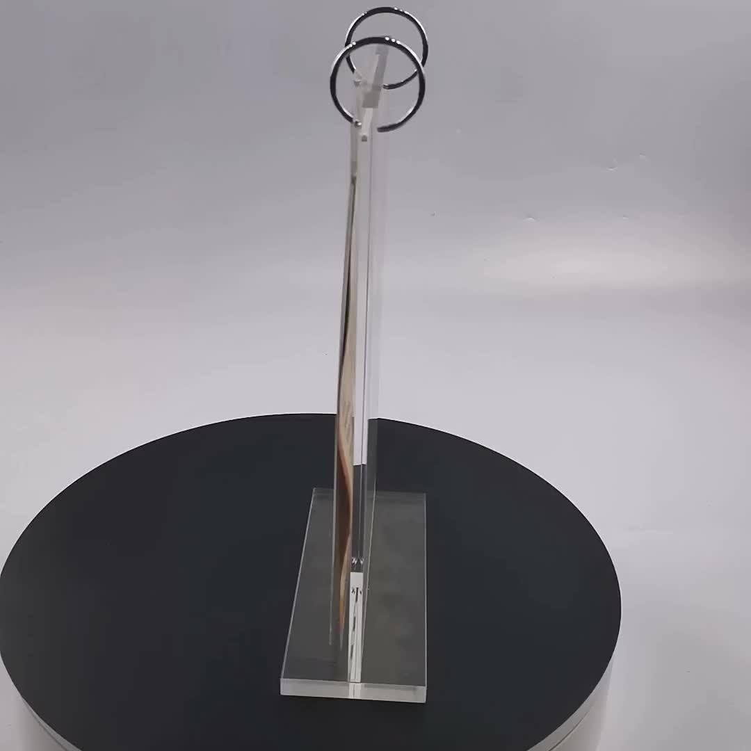 Wholesale A5 Flip Menu Stand Plexiglass Menu Display Table Talker ...