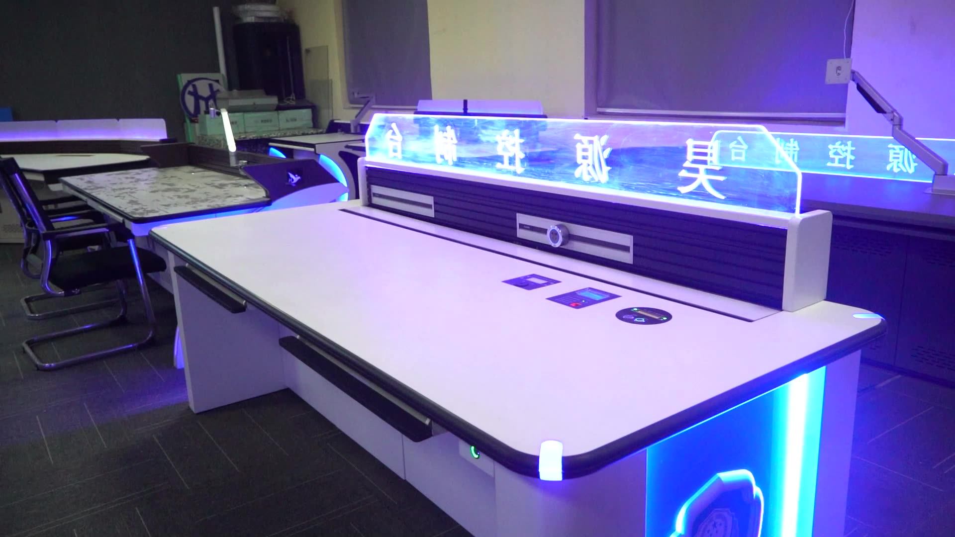 Modern Design Office Computer Console Desk Cabinet Factory Custom ...