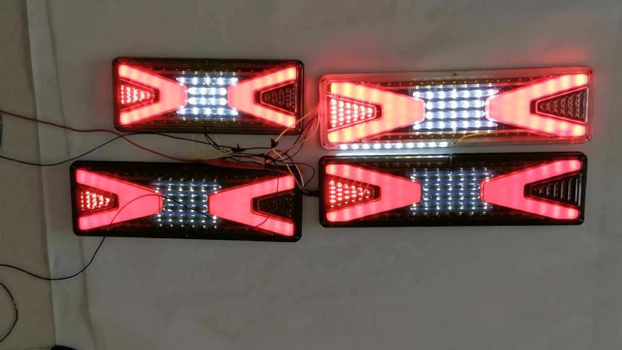 New Style 24v Black White Flashing Light Ground Led Lorry Trailer Truck ...