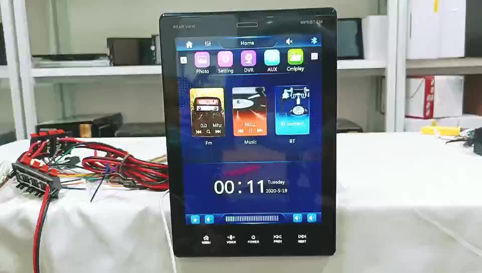 Universal Tesla Car Stereo Audio Bt Mirror Link Touch Screen Autoradio ...