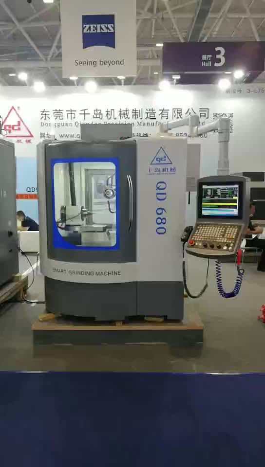 Qd680 Six-axis Cnc Tool Grinding Machine For End Mill Making Digital ...