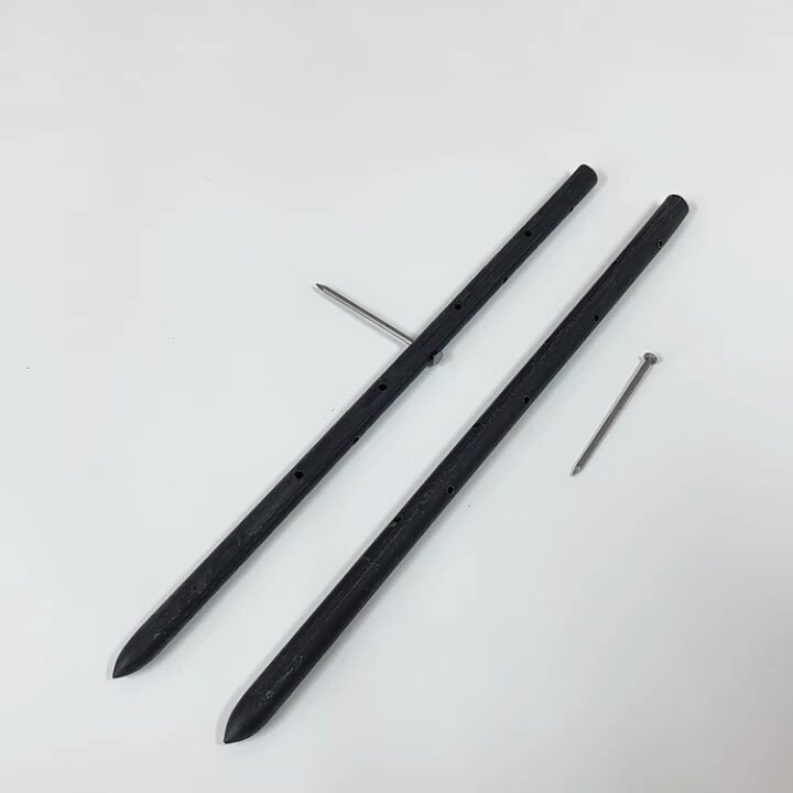 Construction Steel Nail Stake Round Nail Stake With Holes For Concrete ...