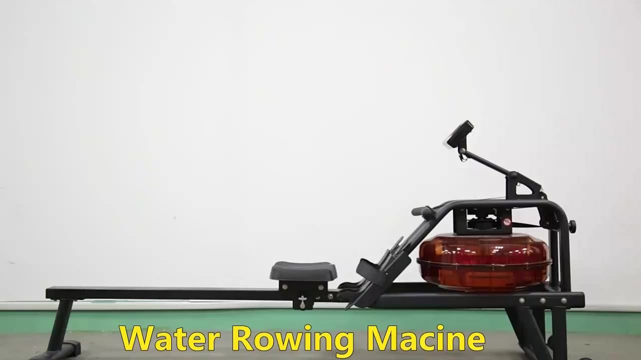 Indoor Cardio Training Air Rower With Aluminum Slide Rail Lcd Display ...