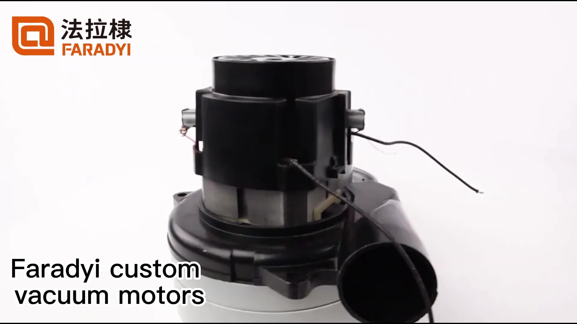 Faradyi Customize 12v 24v Industrial Brushless Vacuum Cleaner Motor For ...