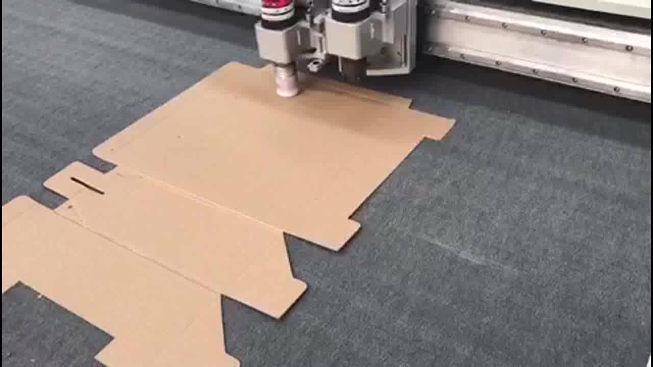 Aol Corrugated Paper Cardboard Box Cutting Machine For Packaging ...