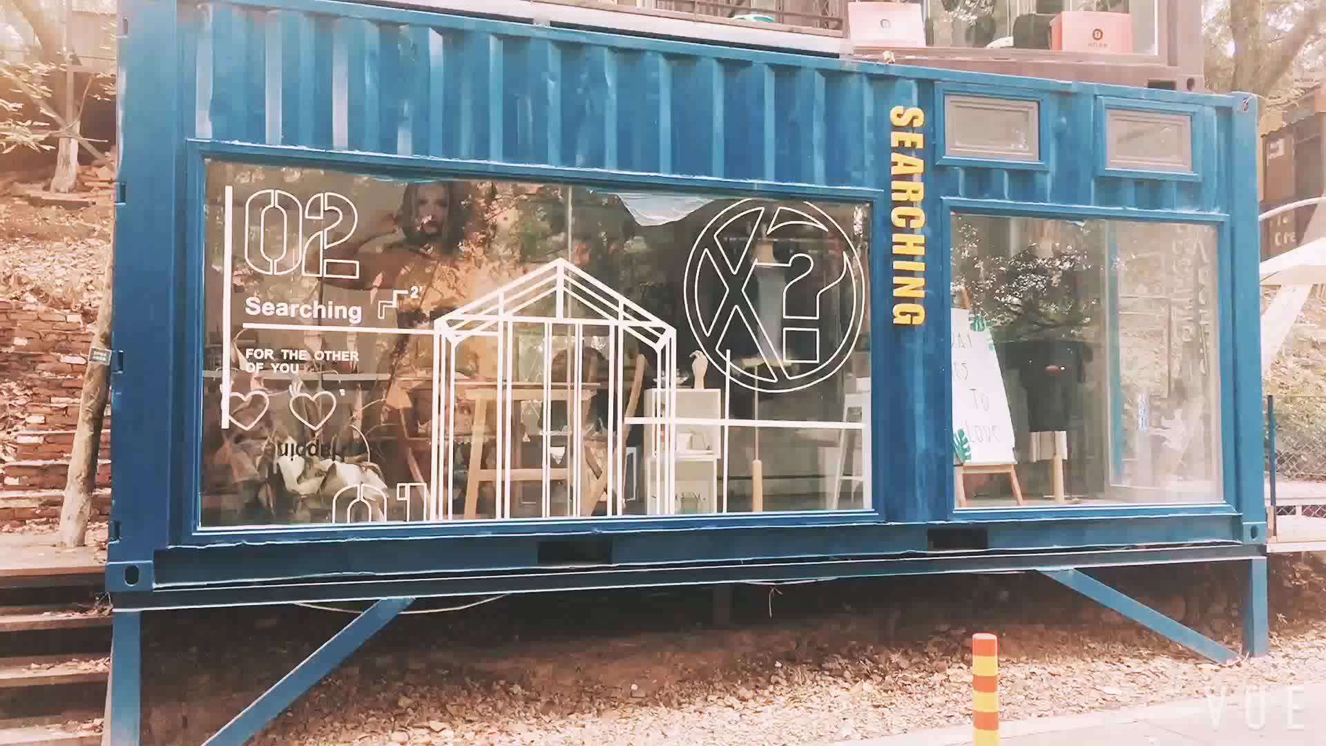 Customized Mobile Container Cafe Bar Restaurant Barbershop 20ft 40ft ...