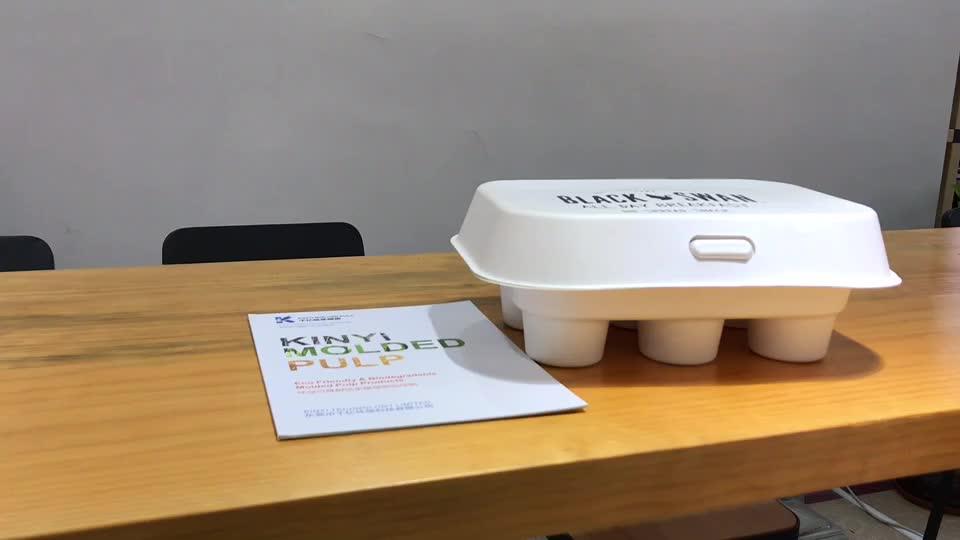 Recycled Eco Friendly Molded Fiber Pulp Apple Fruit Packaging Boxes ...