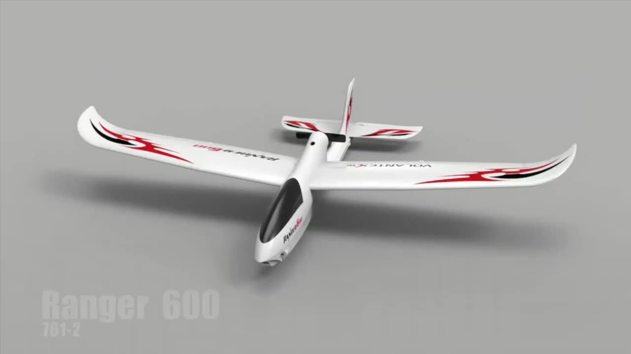 Volantex Ranger 600 761-2 With Gyro Beginner Epp Foam Pre-assembled 3ch ...