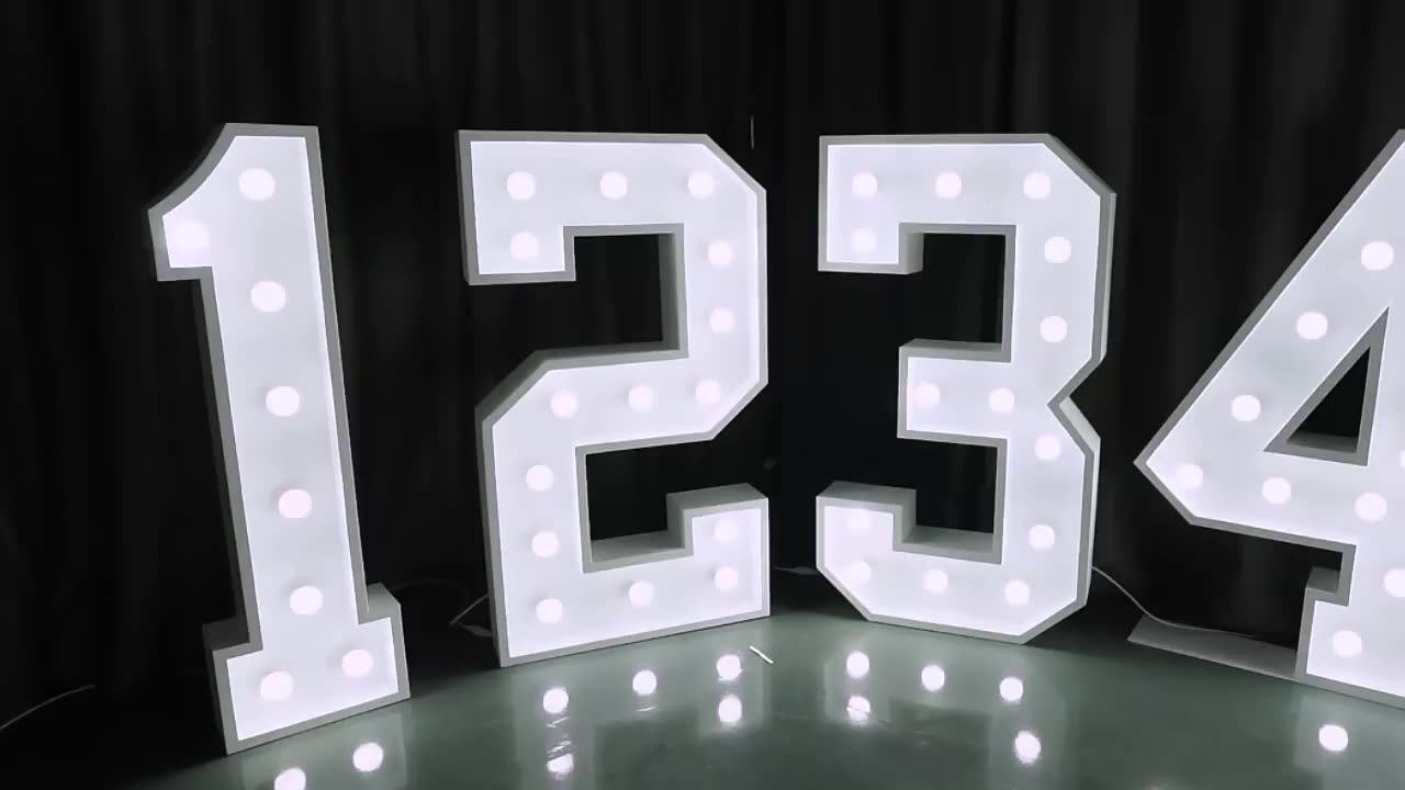 Mr And Mrs Backlit Letter Sign Vintage Wedding Mini Led Acrylic Signs ...