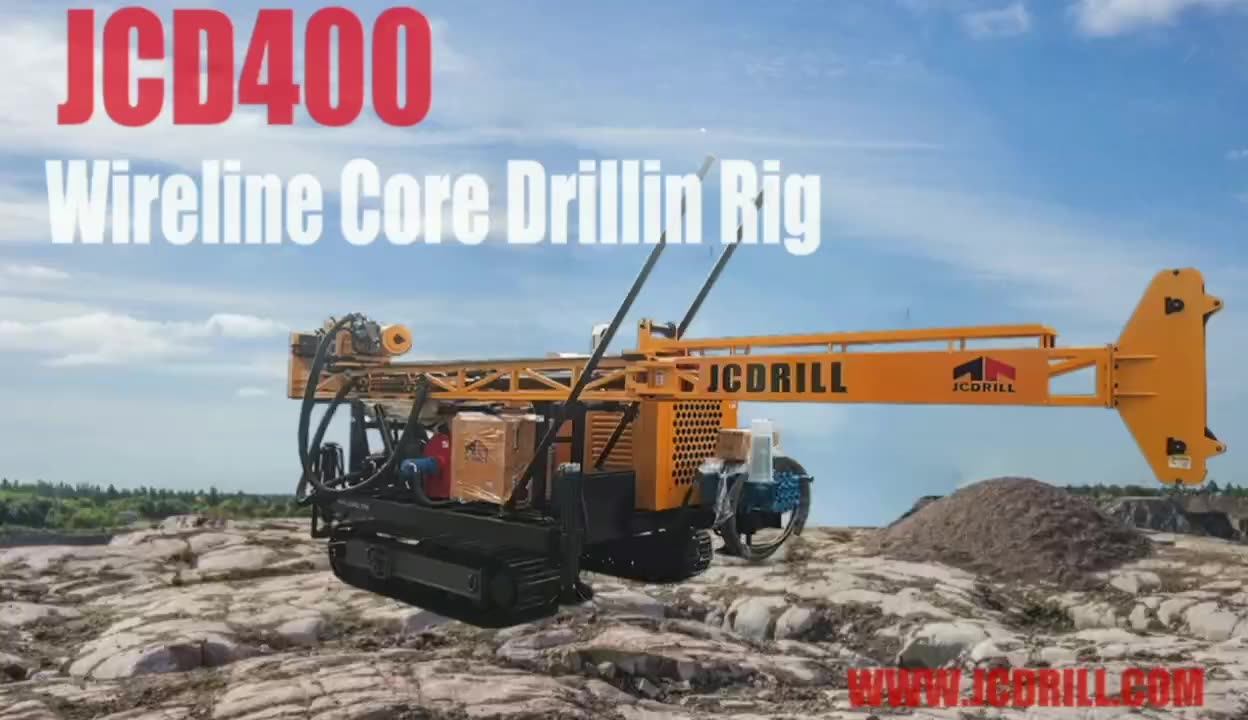 Geo - Technical Wireline Diamond Core Sample Drilling Rig For Mining ...