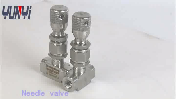 Stainless Steel Micro Metering Needle Valve - Buy Needle Valve,Micro ...