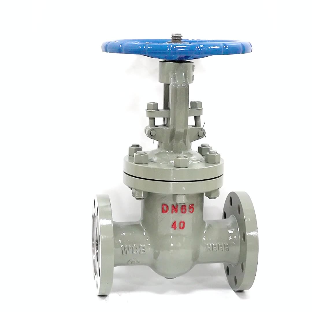 铸钢法兰闸阀手动Z41H-16C碳钢法兰闸阀明杆闸阀硬密封闸阀软密封-阿里巴巴