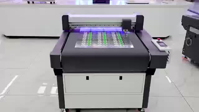 Flatbed Plotter Cutter Die Cutting Machine For Sticker Labels/creasing ...