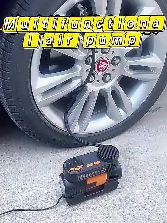 Car Intelligent Large Screen Digital Display Air Compressor Portable ...