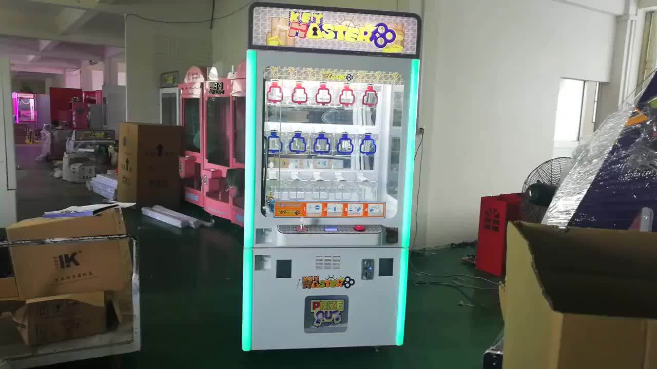 Key Master Cheap Prize Vending Arcade Claw Crane Machine Coin Operated ...