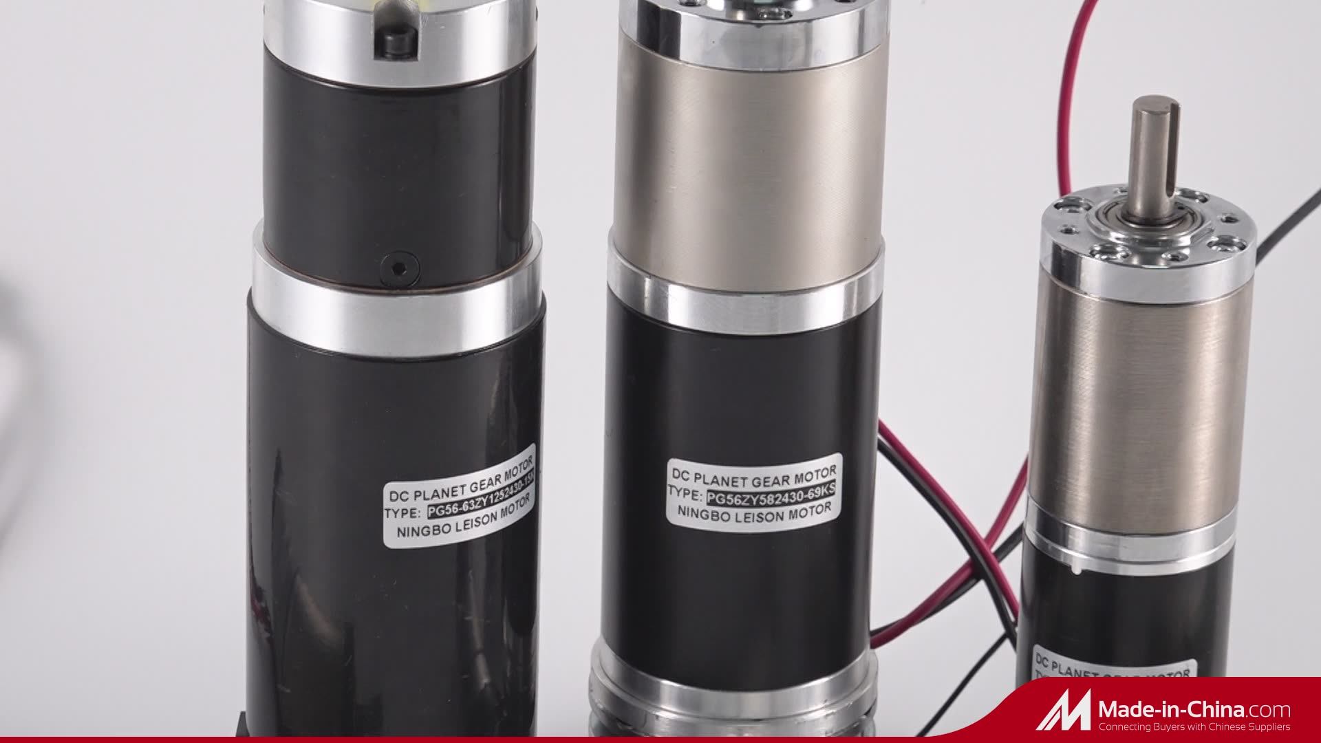 45mm Heavy Duty 12v 24 Volt Planet Dc Gear Planetary Gearbox Dc Motor ...