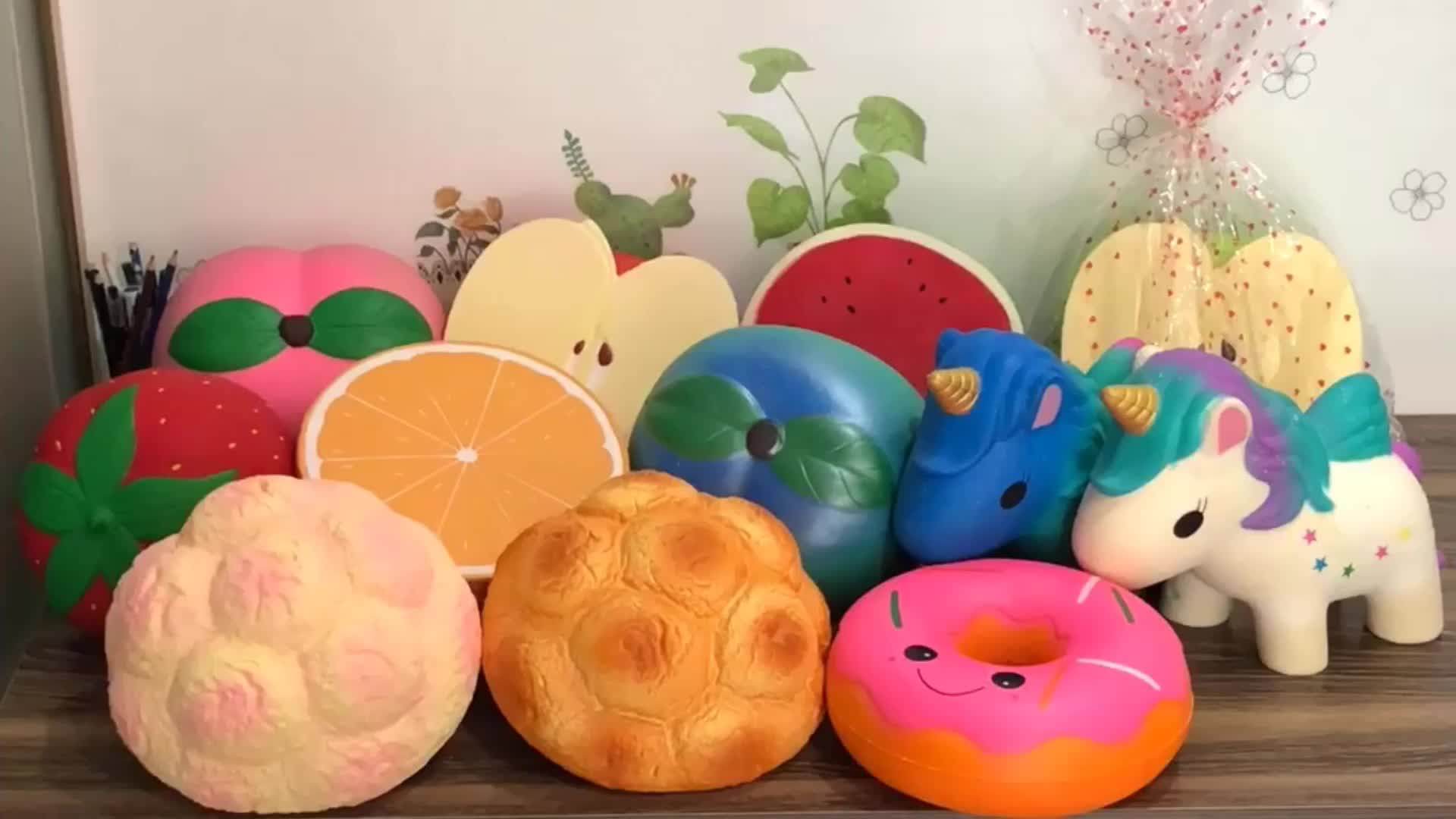 Fruit Squishies Set Slow Rising Pack Slow Rising Jumbo Squishy Gift ...