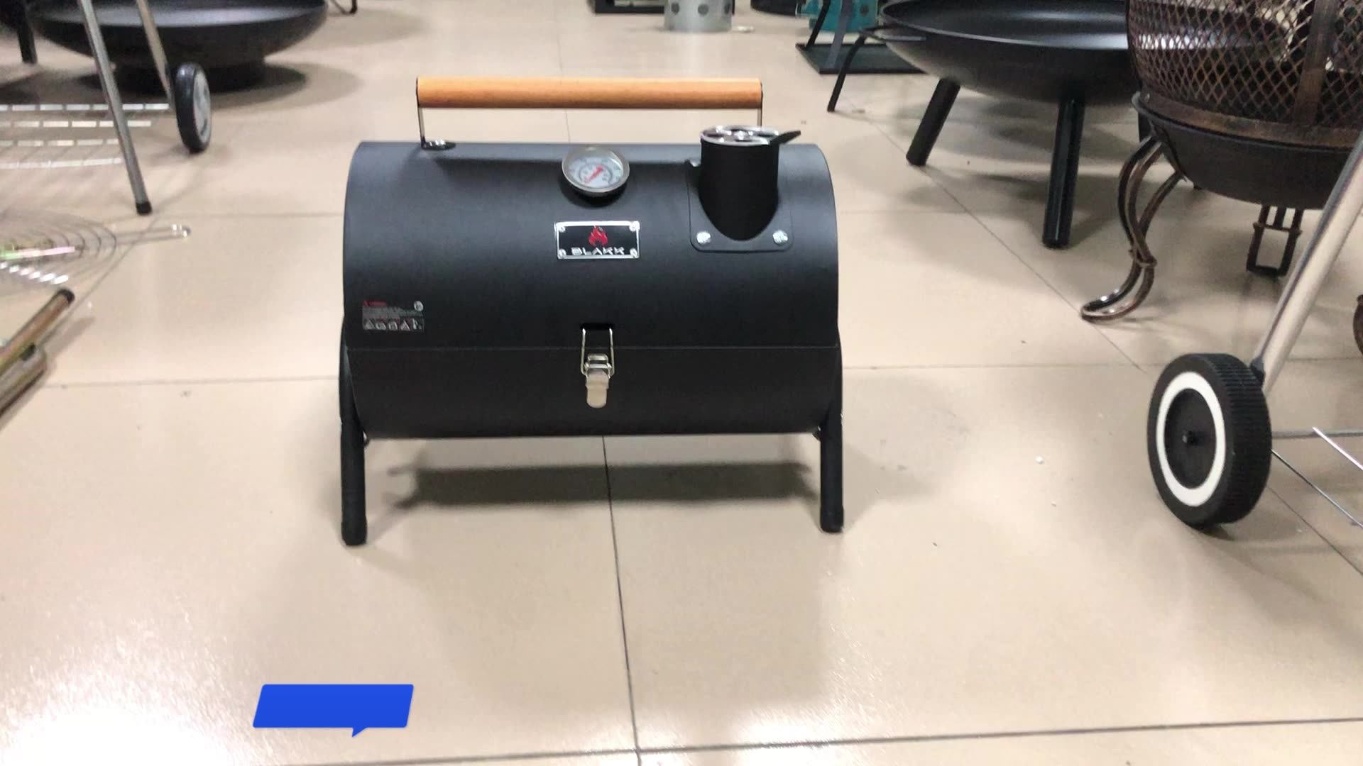 Portable Charcoal Grill Outdoor Tabletop Barbecue Cooking Mini Bbq ...