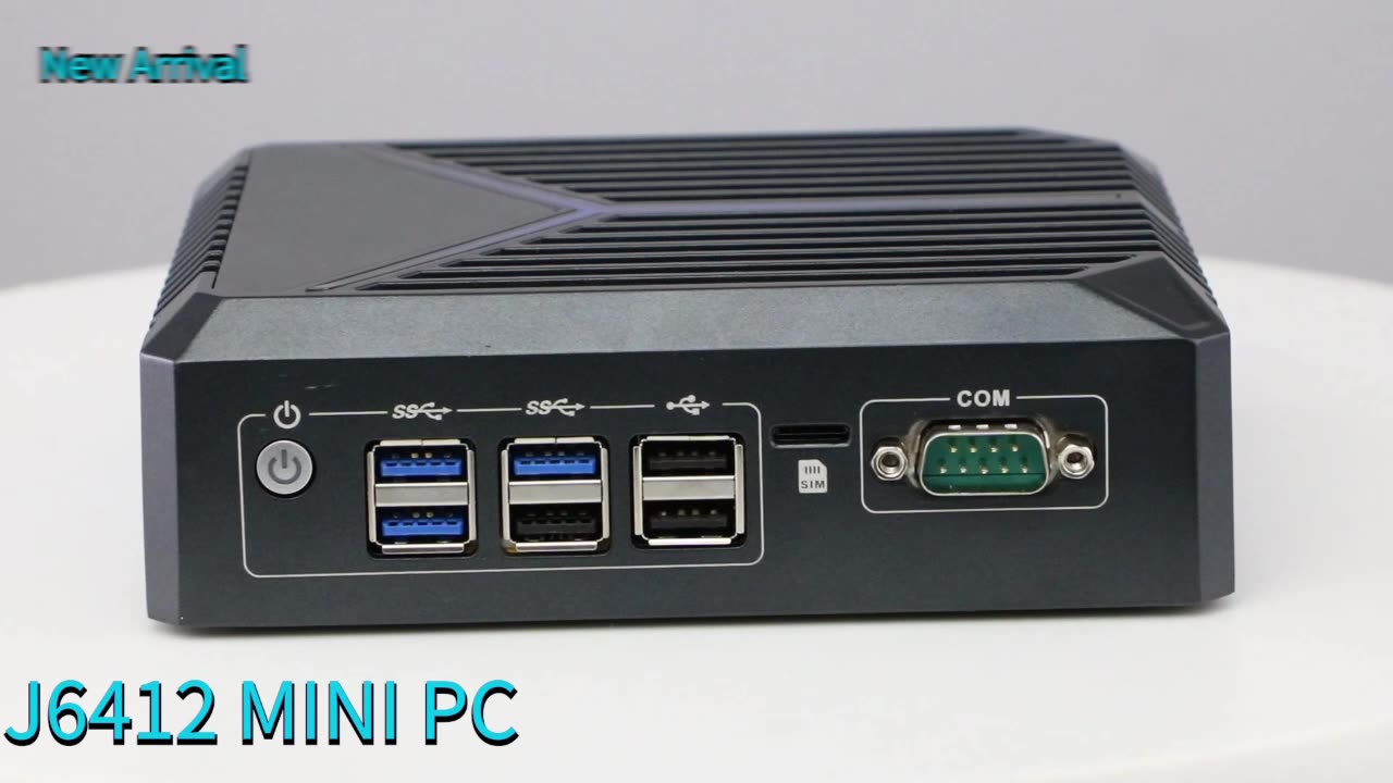 Powerful Nuc Motherboard J6412 Quad Core 2.6ghz 10w Watchdog New Fanless Mini Pc For Triple 4k ...