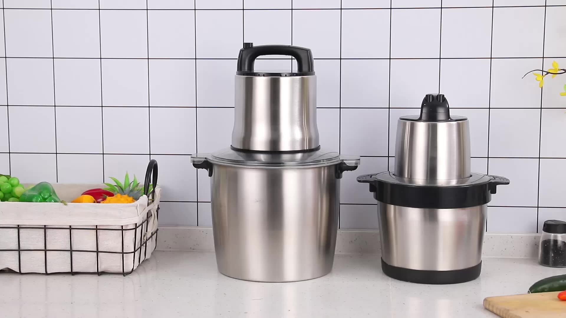 2022 Hot Sell Yam Pounder Machine 6l Fufu Pounding Blender Meat Chopper ...