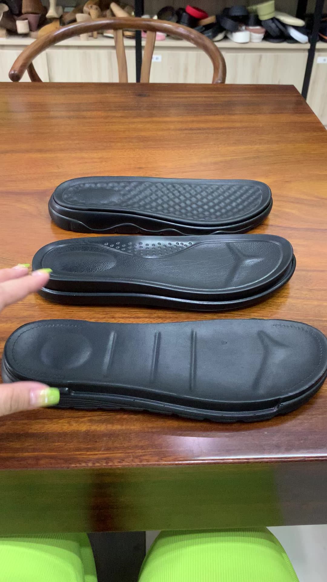 Factory Make Price Soles Double Layer Pu Sandal Outsole Non Slip ...