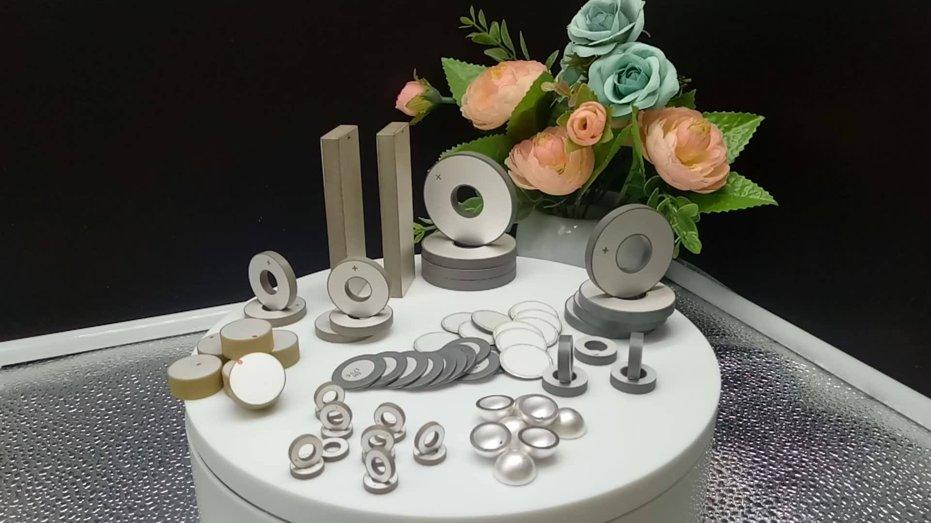 Customized Different Size Ultrasonic Piezoelectric Pzt Piezo Ceramic ...