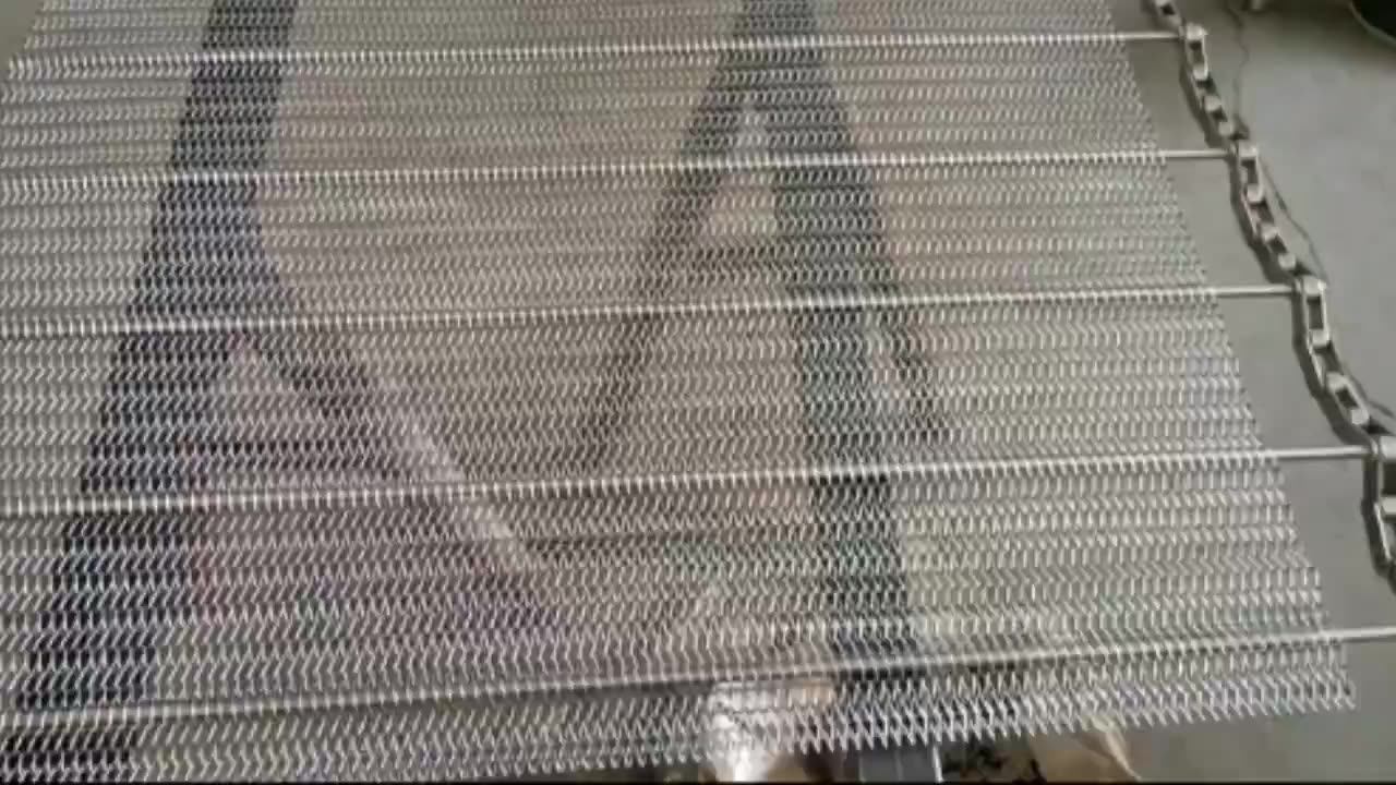 Stainless Steel Industrial Conveyor Belt Chain Conveyor Belt High ...