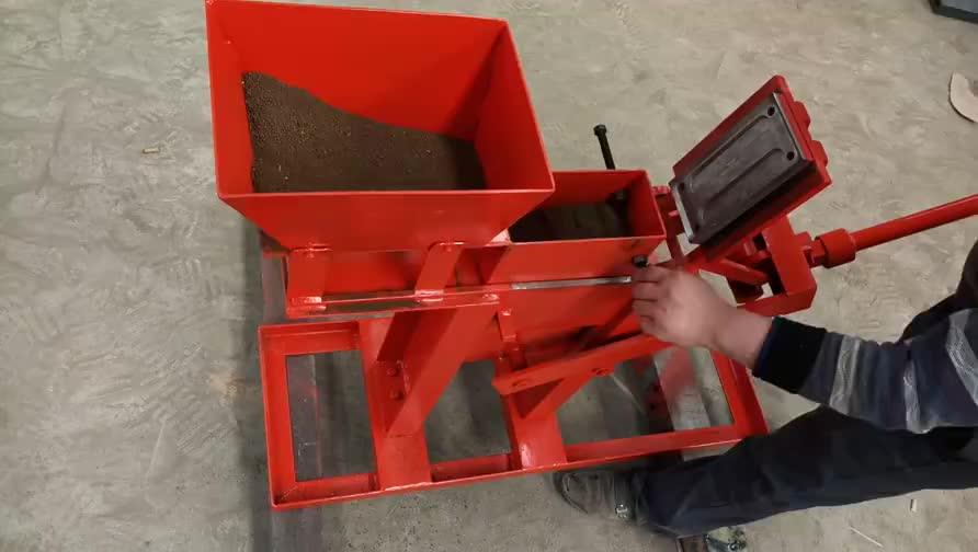 Interlocking Clay Press Brick And Block Making Machine Wt2-40 - Buy ...