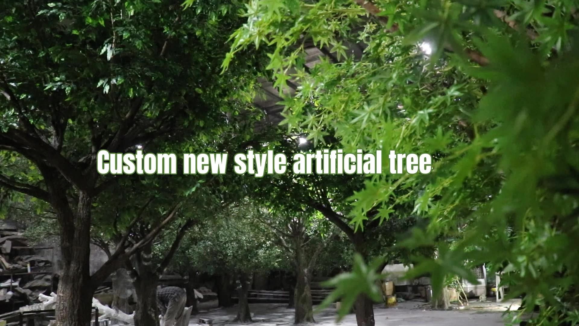 Source Factory Custom Big Artificial Tree Personalized Large Fake Olive ...