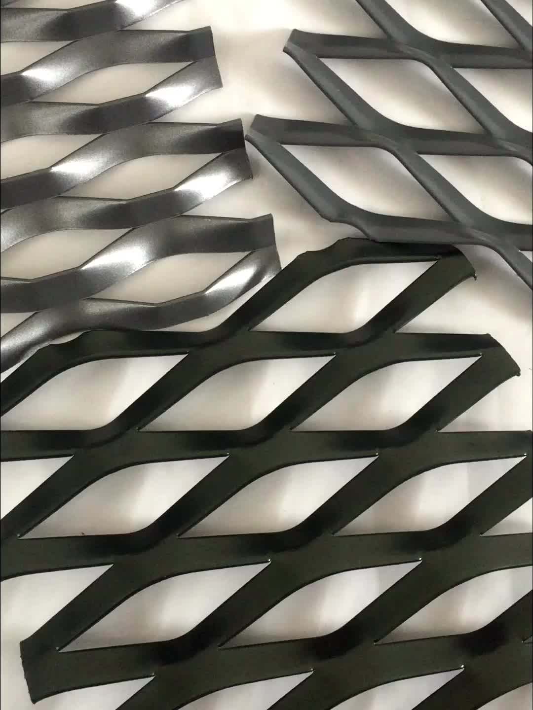 Carbon Steel Heavy Duty Expanded Metal Mesh Panel - Buy Thick Expanded ...