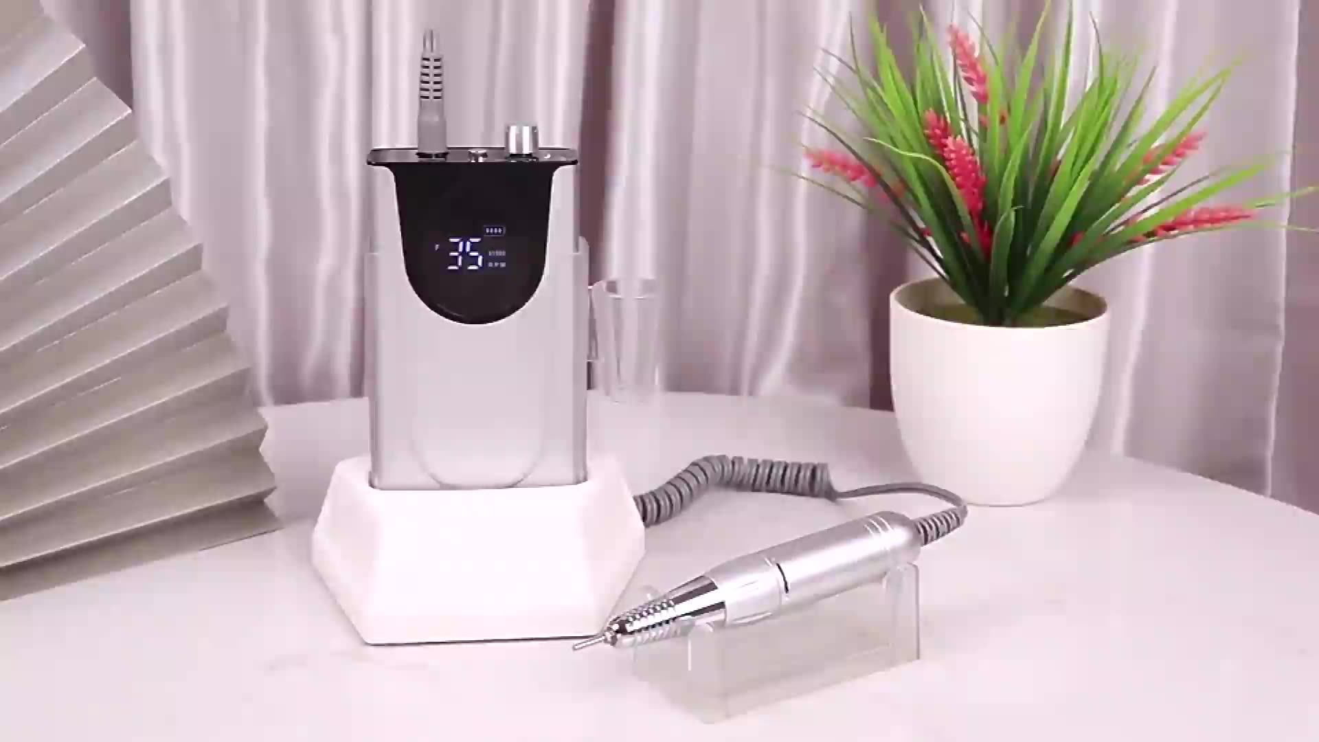 Professional Finger Toe Nail Care Electric Portable Nail Drill Machine ...
