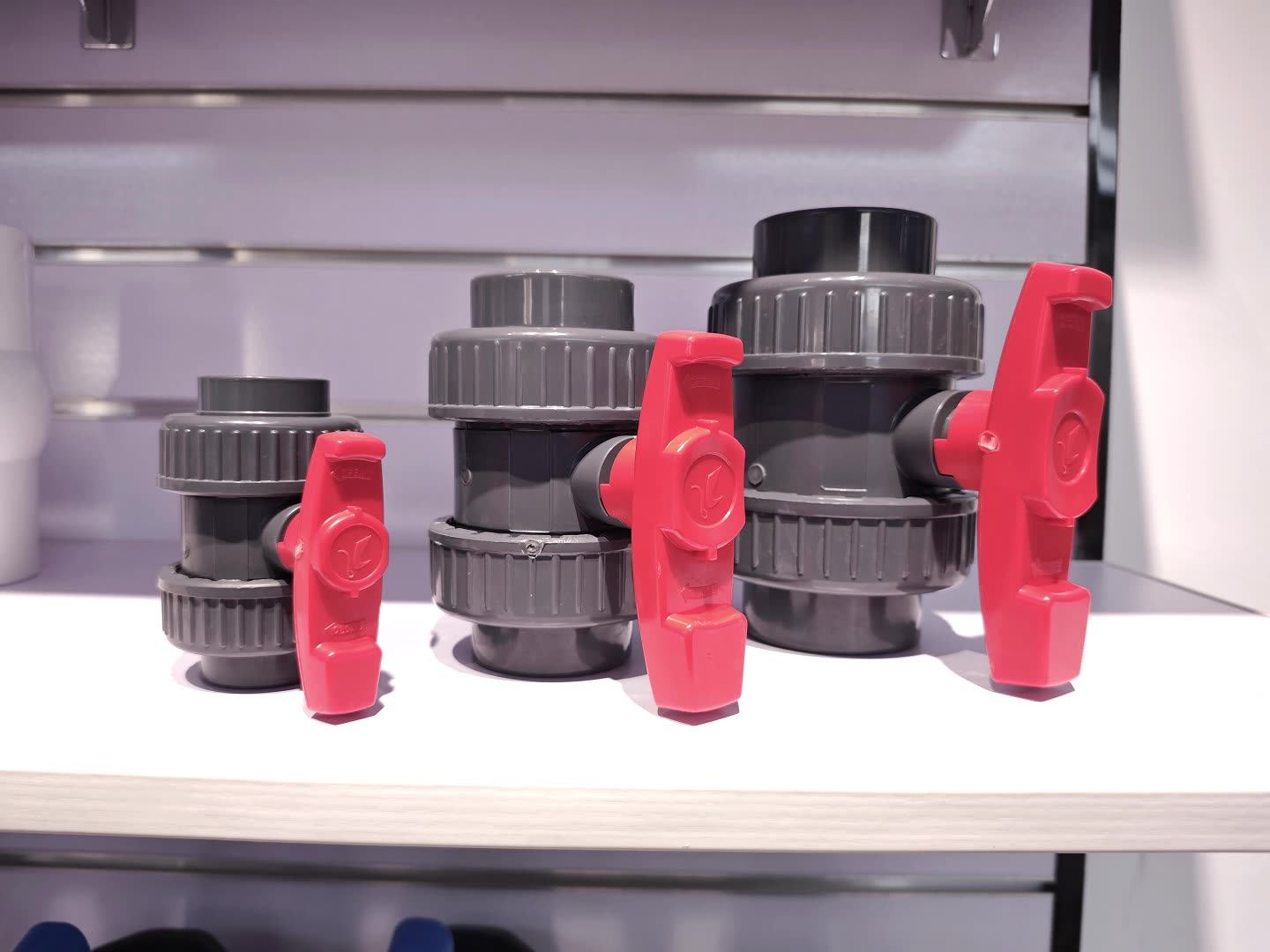 Manual Pvc/upvc Double Union Ball Valve Plastic Ball Valves Water ...