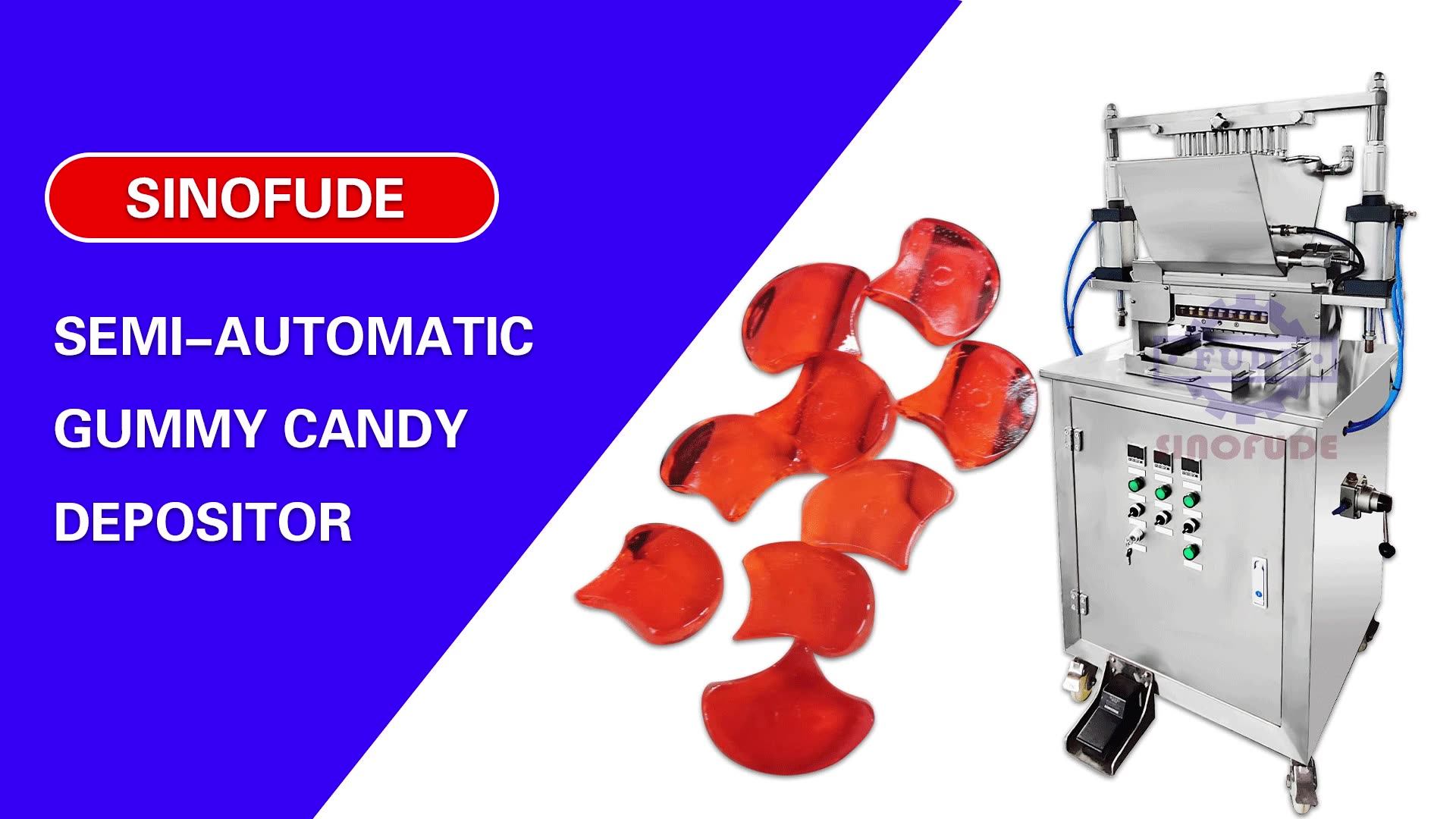 Factory Direct Sale Vitamin Gummy Candy Making Machine For Candy ...