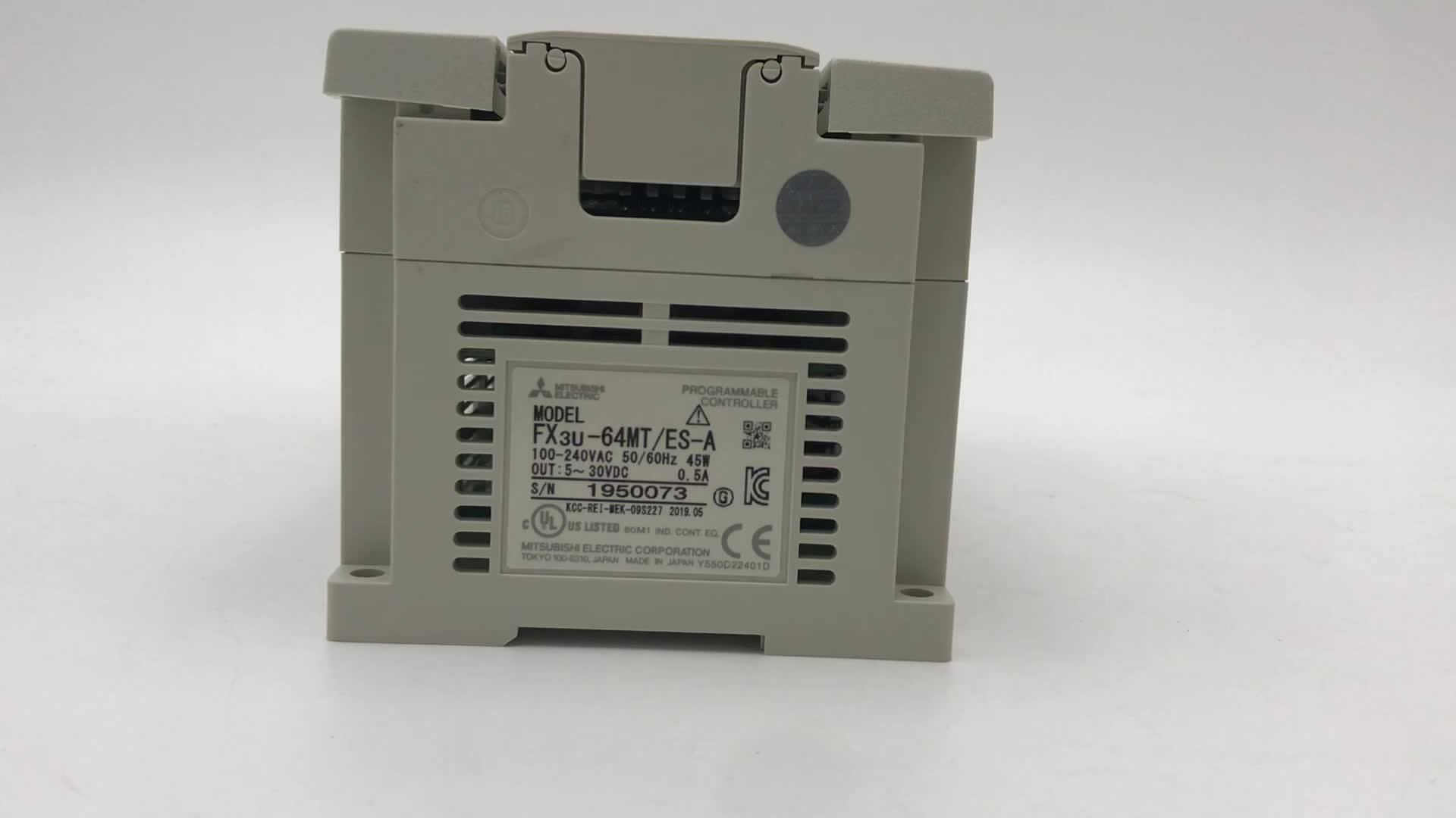 Mitsubishi Melsec-f Fx3u Plc Fx3u-64 Fx3u-64mt Fx3u-64mt/es-a - Buy ...