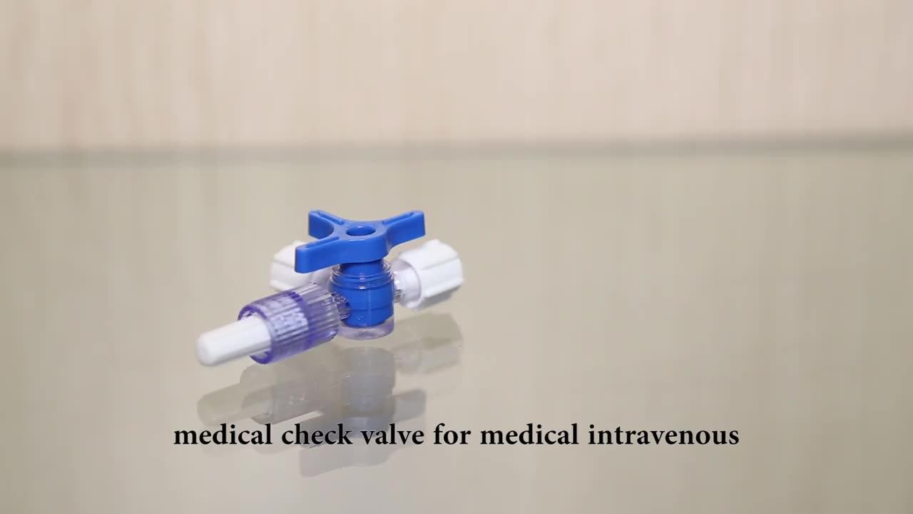 Suction Control 1 Way Medical Valve Applying For Negative Pressure Pump ...