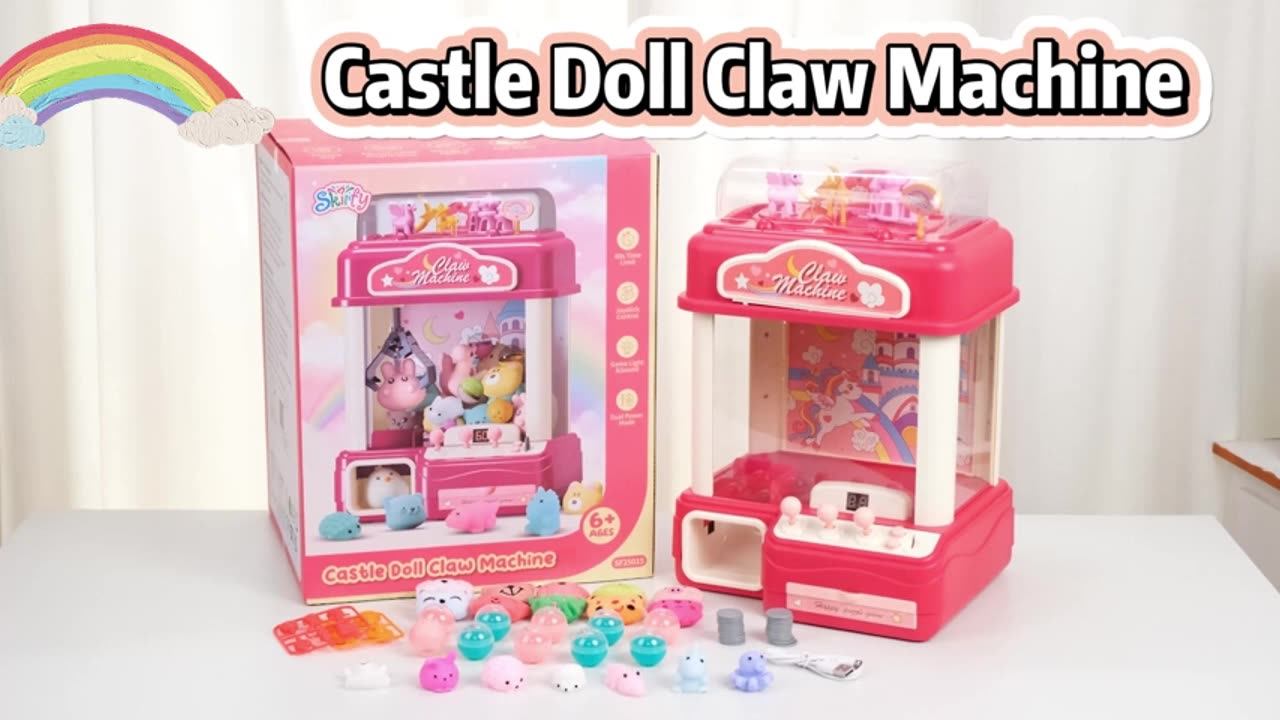 Mini Crane Game Vending Machines 2 Modes Infrared Induction Catching ...