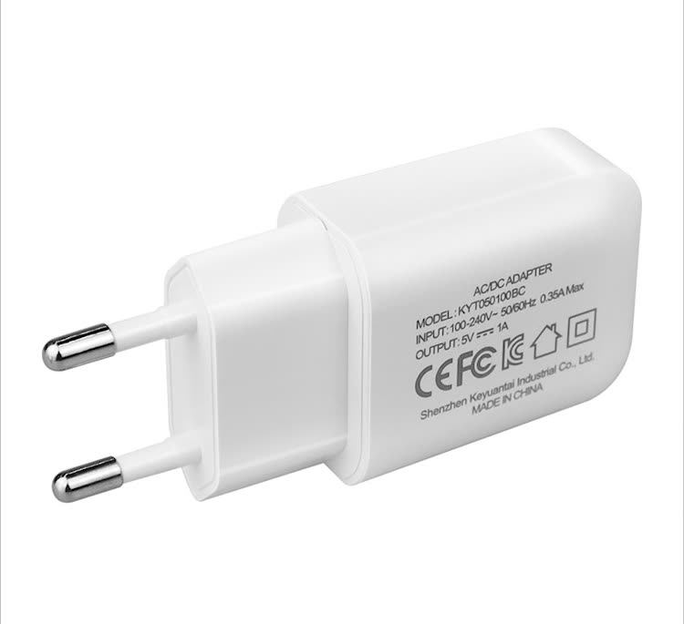 2021 Charger Ce Fcc Kc Rohs Ccc Verified 5v 1a 0.5a 2a Us Eu Korea Plug ...