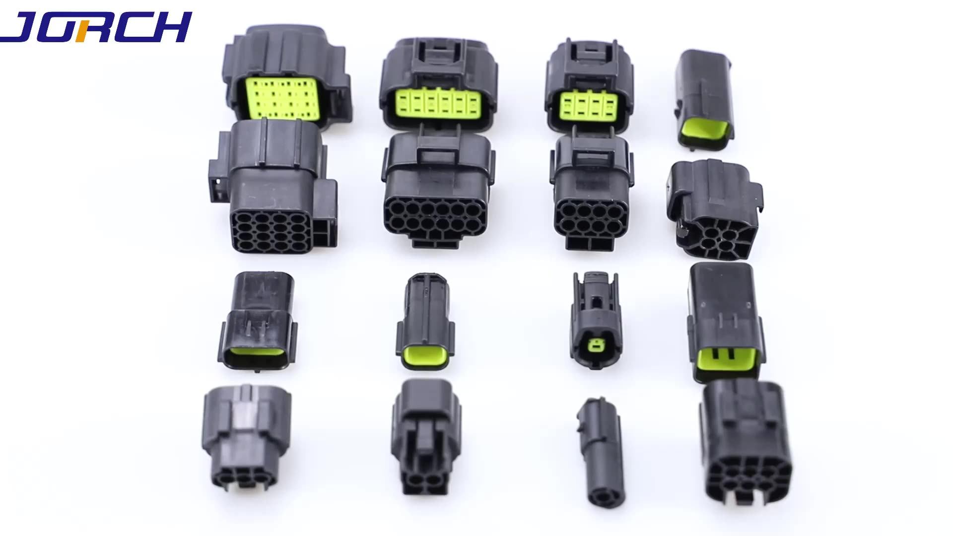 Amp Tyco 1 2 3 4 6 8 10 12 16 Way Econoseal Waterproof Auto Connector ...