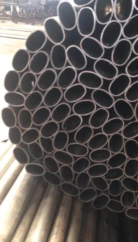 Q235 Black Flat Oval Steel Pipes - Buy Oval Shaped Steel Pipe,Carbon ...