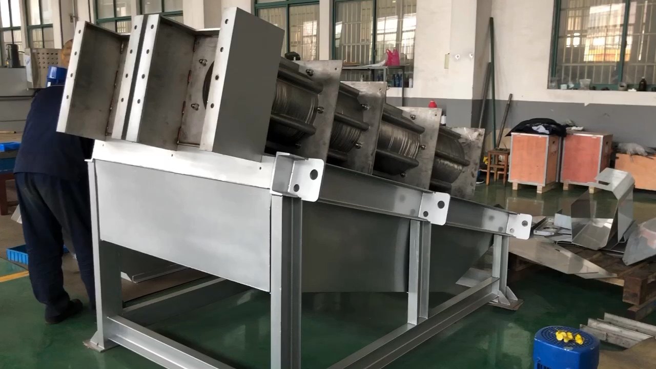 Solid Liquid Separating Machine Dewatering Press Industrial Water ...