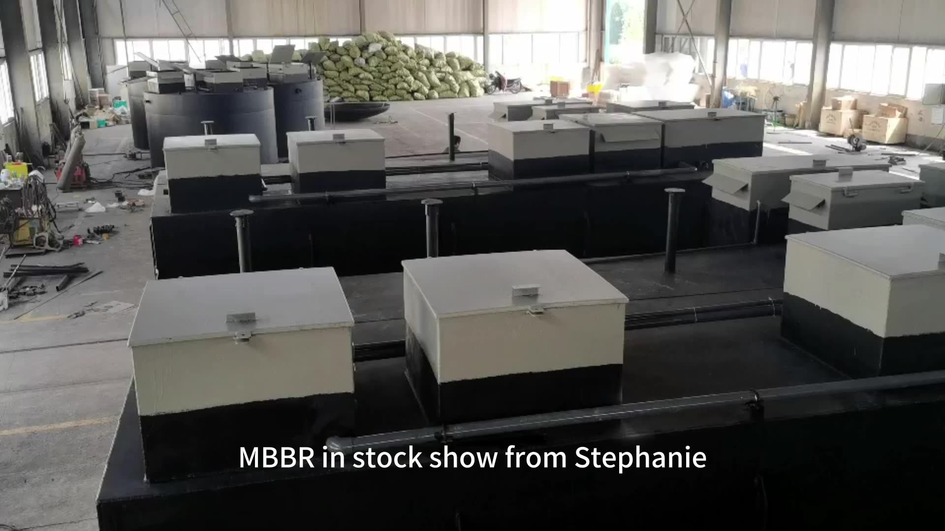 Mobile Containerized Packaged Sewage Treatment Plant Equipment Domestic ...