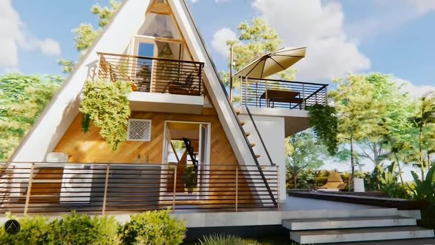 Airbnb Maison Prefabriquee Casas Prefabricadas Modernas Cabin Kit A ...