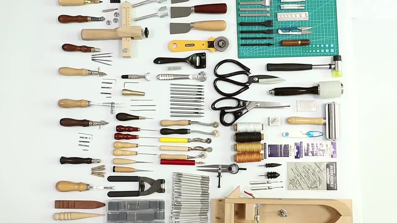 L7-2 Diy Handmade Leather Working Tools Set Other Leather Craft Tools ...