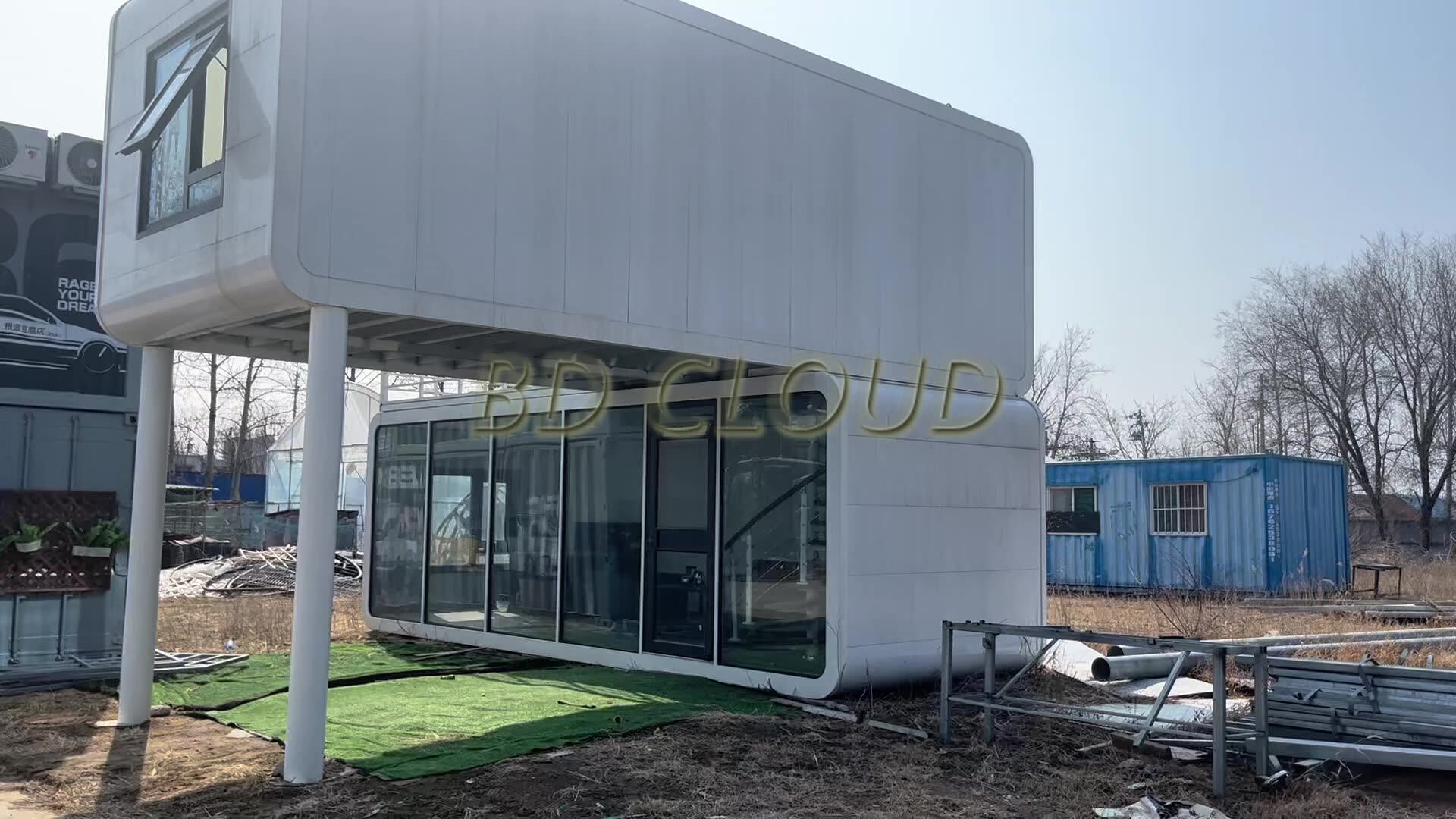 Luxury Portable 20ft 40ft Prefab House Customized Modular Homes House ...