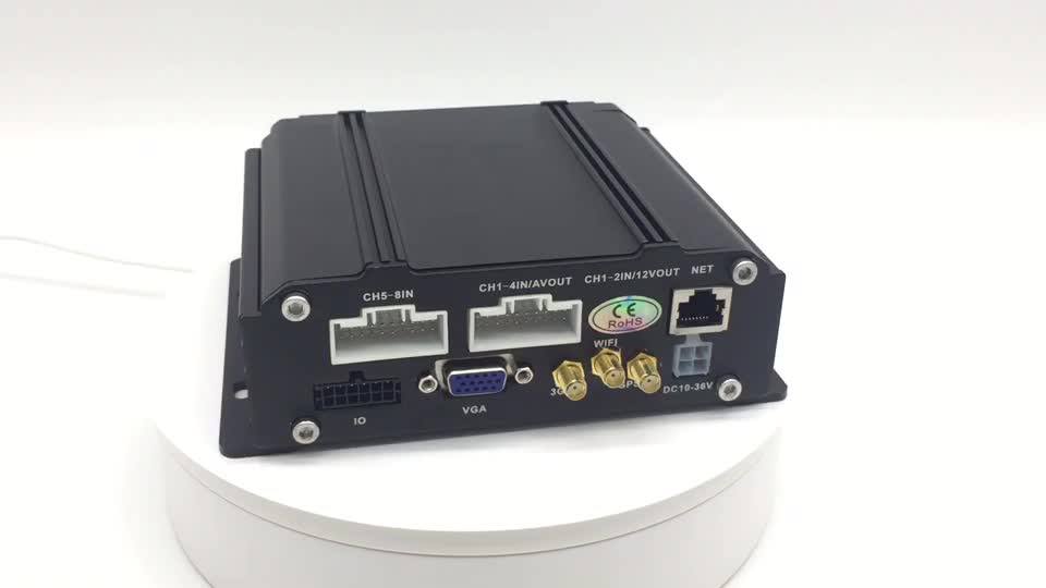 4 Ch 3g Sim Card Car Camera Mobile Dvr Full Hd 1080p Vehicle Blackbox ...