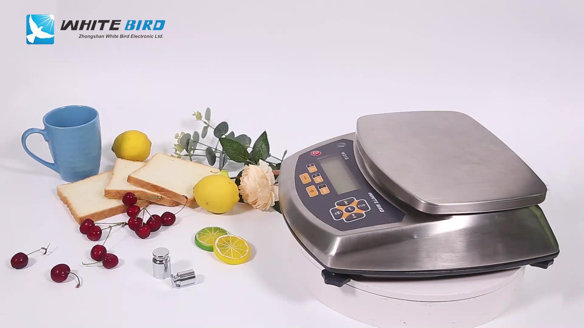 Electronic Balance Gram Label Printing Barcode Printing Stainless Steel ...