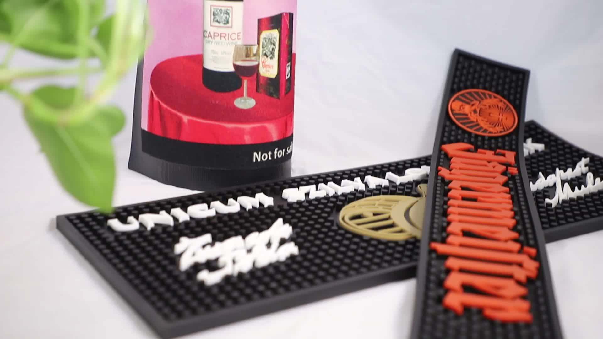 Promotional Bar Drip Mat,Beer Bar Anti Slip Mat,Customized Bar Mat ...