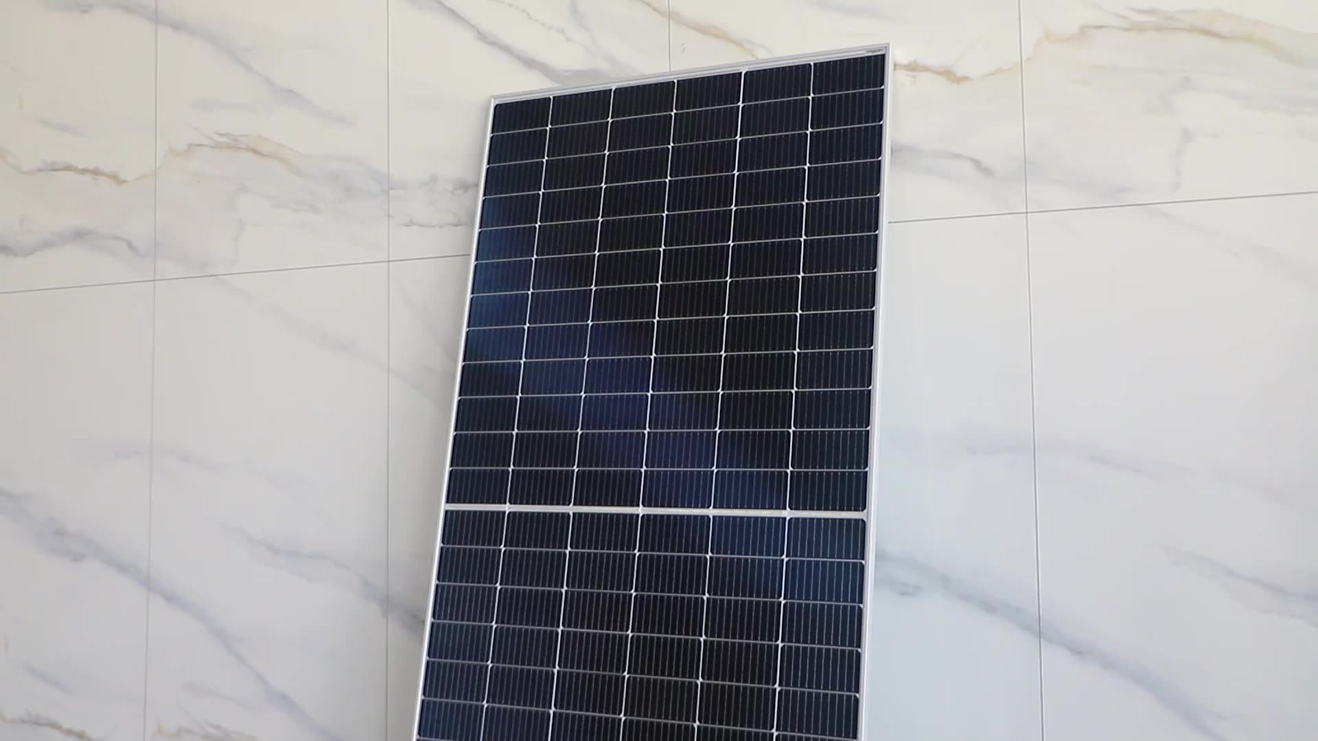 500w 600w 710w 750w Bifacial Half Cut Perc Solar Panels High Efficiency ...